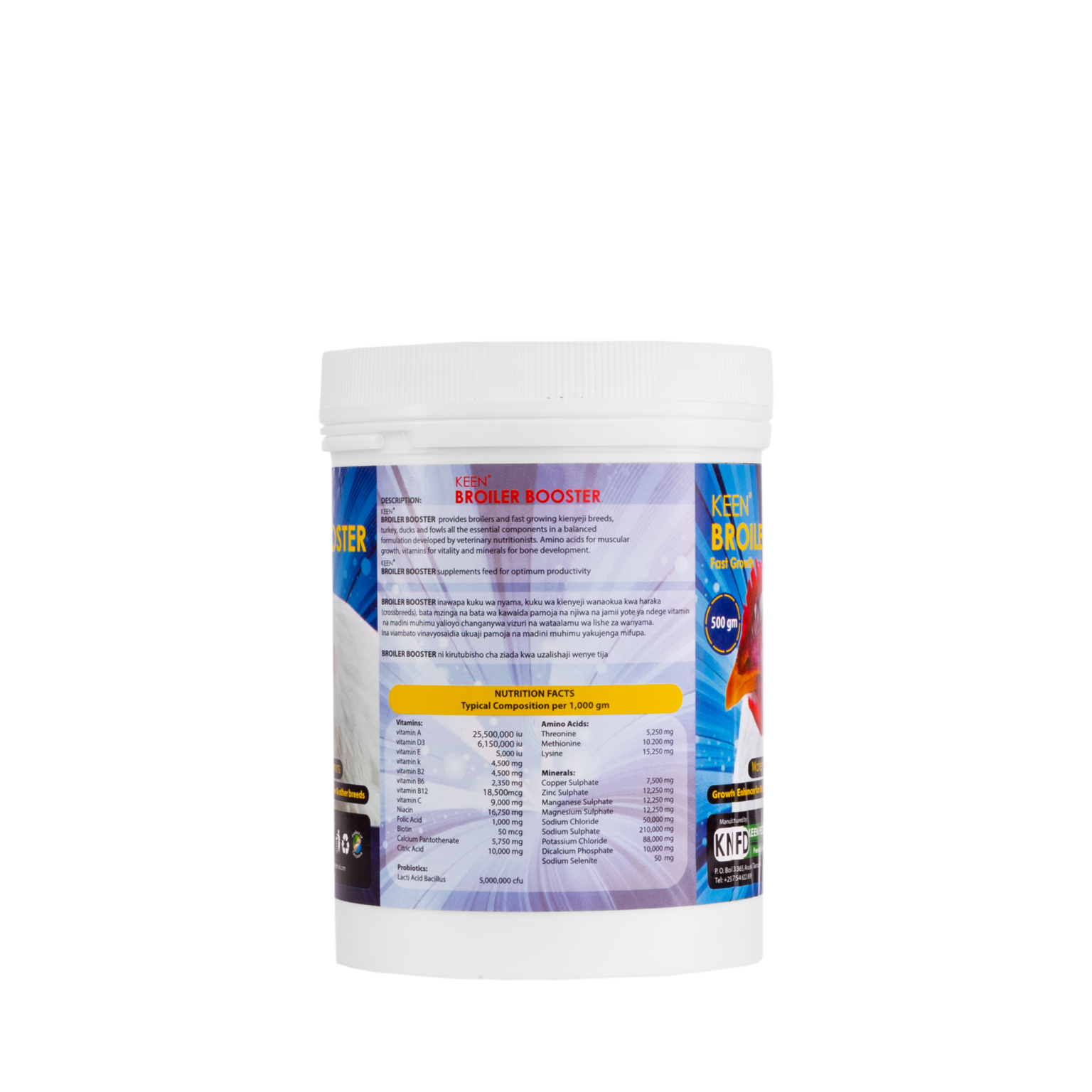 Broiler Booster – 500g – Keen Feeders